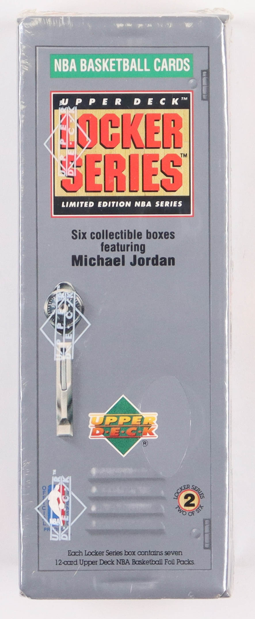 1991 Upper Deck NBA Michael Jordan Locker Series 2 Box with (7) Packs ...