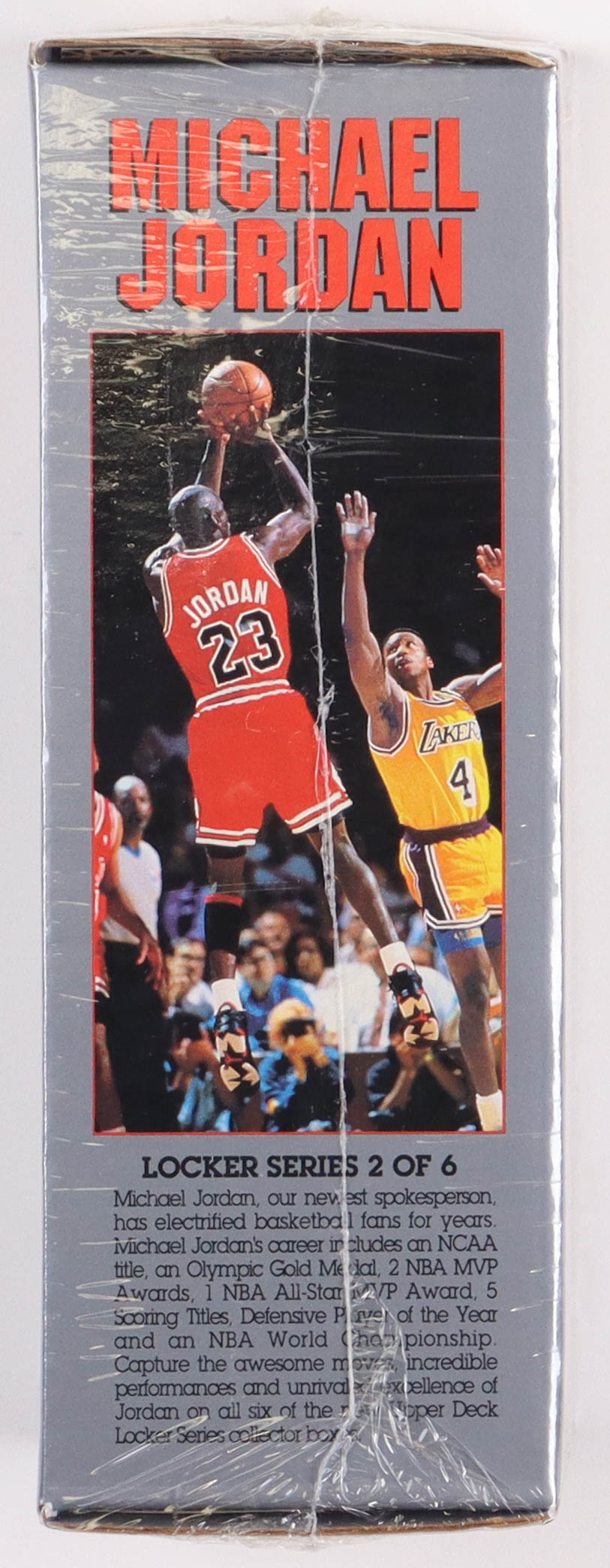 1991 Upper Deck NBA Michael Jordan Locker Series 2 Box with (7) Packs ...