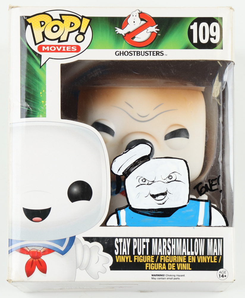 Tone Rodriguez Signed "Ghostbusters" #109 Stay Puft Marshmallow Man ...