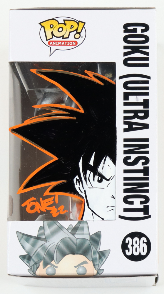 Tone Rodriguez Signed "Dragon Ball Z" #386 Goku (Ultra Instinct) Funko ...