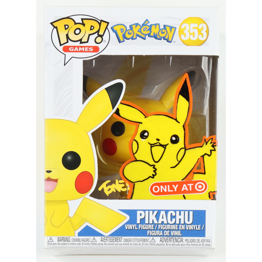 Tone Rodriguez Signed "Pokemon" #353 Pikachu Funko Pop! Vinyl Figure ...