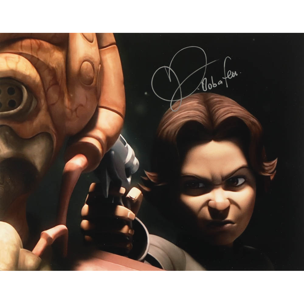 Daniel Logan Signed "Star Wars" 11x14 Photo Inscribed "Boba Fett ...