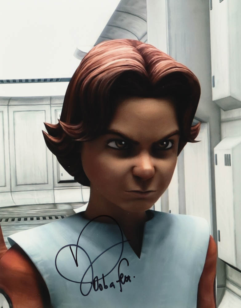 Daniel Logan Signed "Star Wars" 11x14 Photo Inscribed "Boba Fett ...