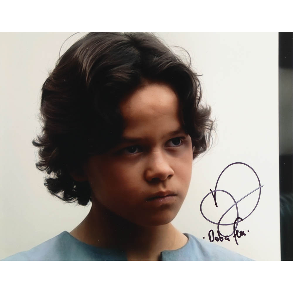 Daniel Logan Signed "Star Wars" 11x14 Photo Inscribed "Boba Fett ...