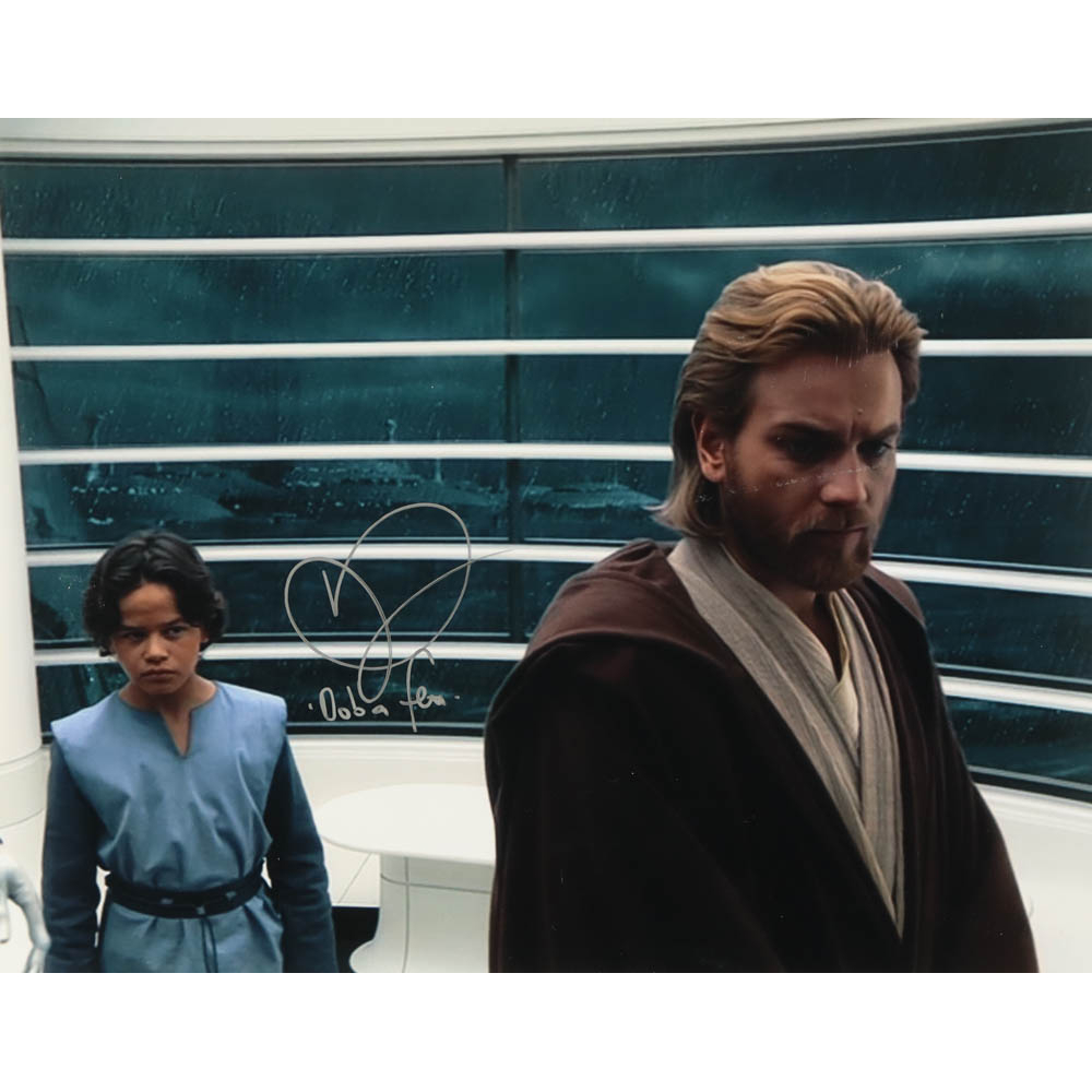 Daniel Logan Signed "Star Wars" 11x14 Photo Inscribed "Boba Fett ...