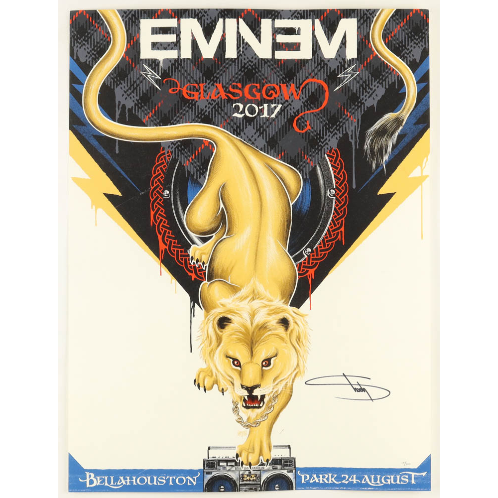 Eminem Signed 17x24 Photo (AutographCOA) | Pristine Auction