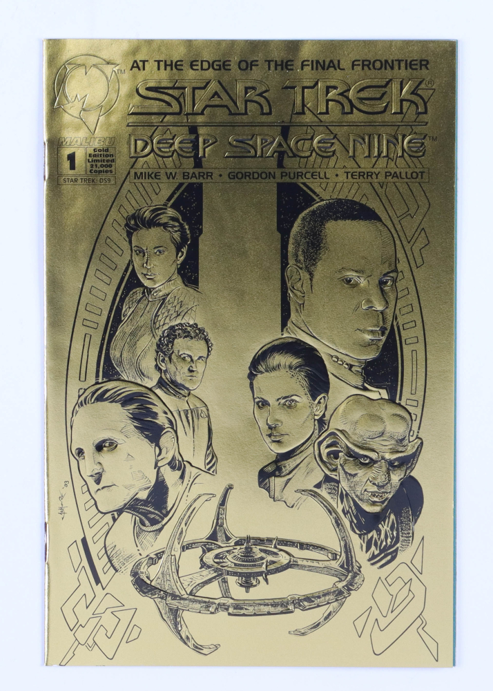 1993 "Star Trek: Deep Space Nine" LE Issue #1E Malibu Comic Book ...