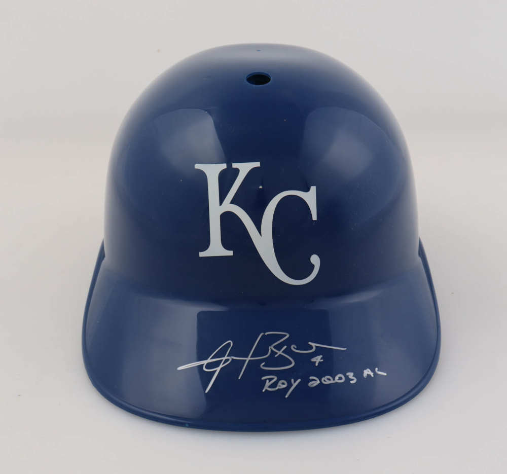 Angel Berroa Signed Royals Full-Size Batting Helmet Inscribed "ROY 2003 ...
