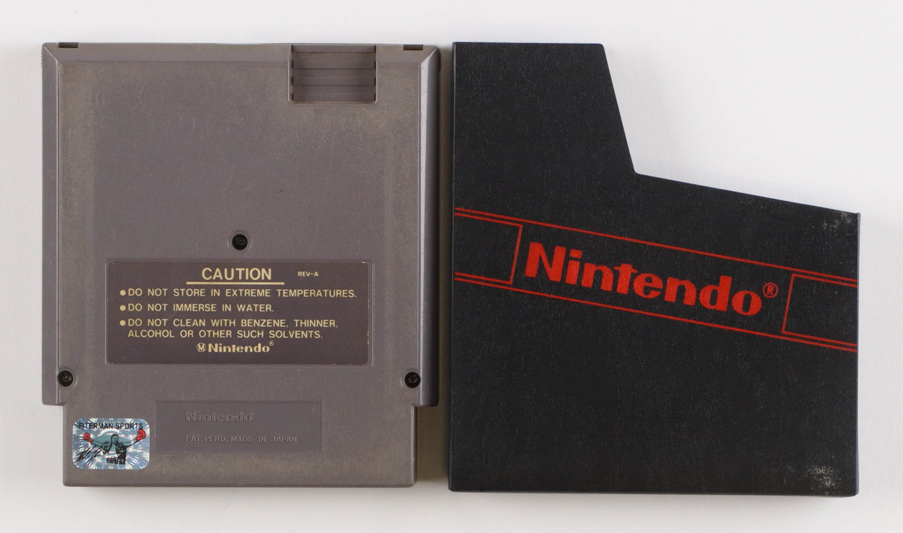 Mike Tyson Signed 1987 "Punch-Out!!" Nintendo Video Game with Original ...