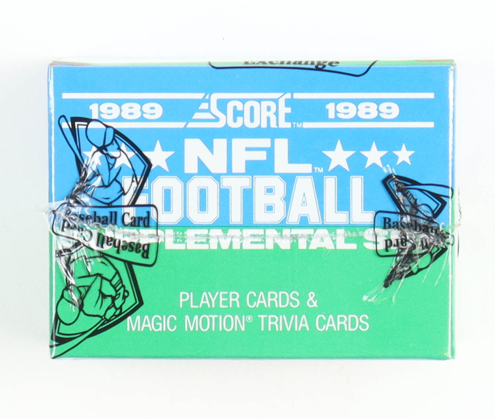 1989 Score Supplemental Football Complete Set of (110) Cards with John ...