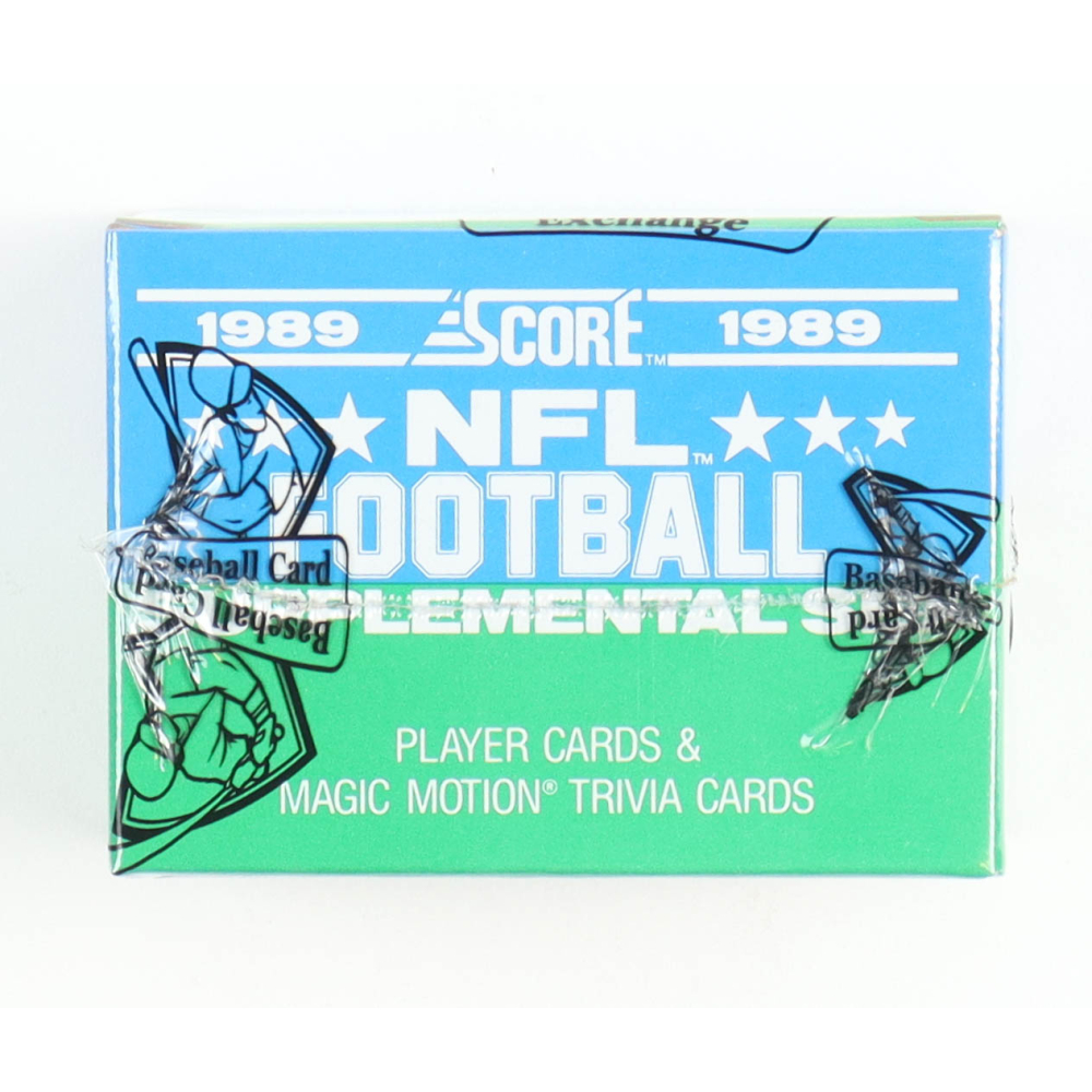 1989 Score Supplemental Football Complete Set of (110) Cards with John ...