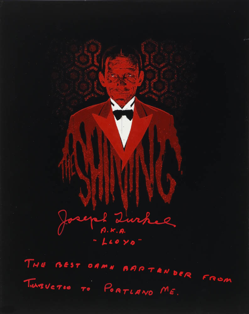 Joseph Turkel Signed "The Shining" 16x20 Photo Inscribed "A.K.A Lloyd ...
