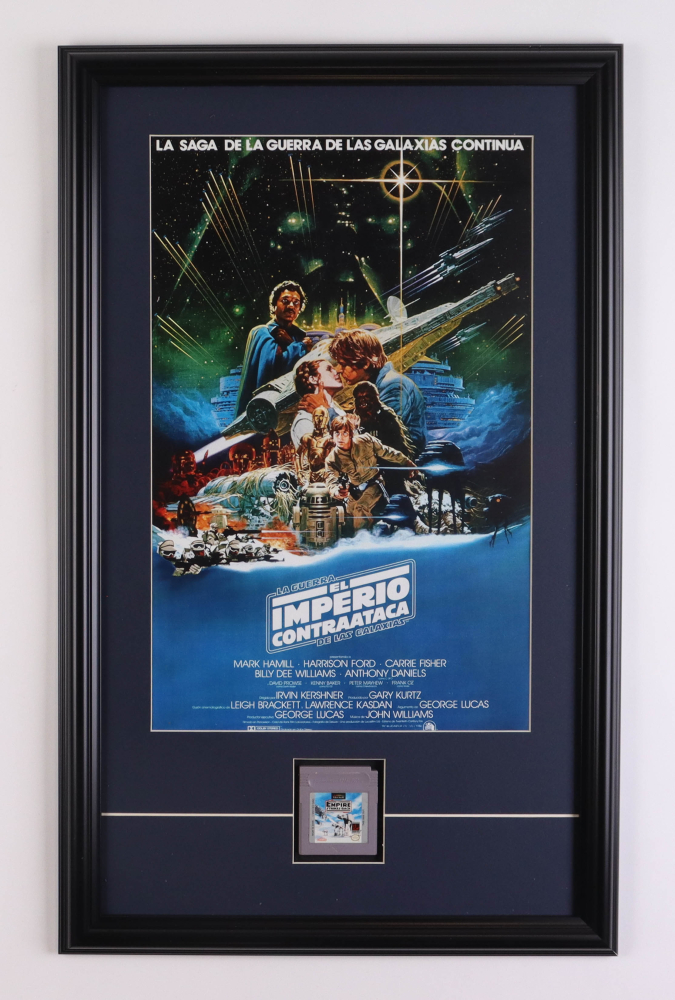 "Star Wars: The Empire Strikes Back" Custom Framed Spanish Language ...