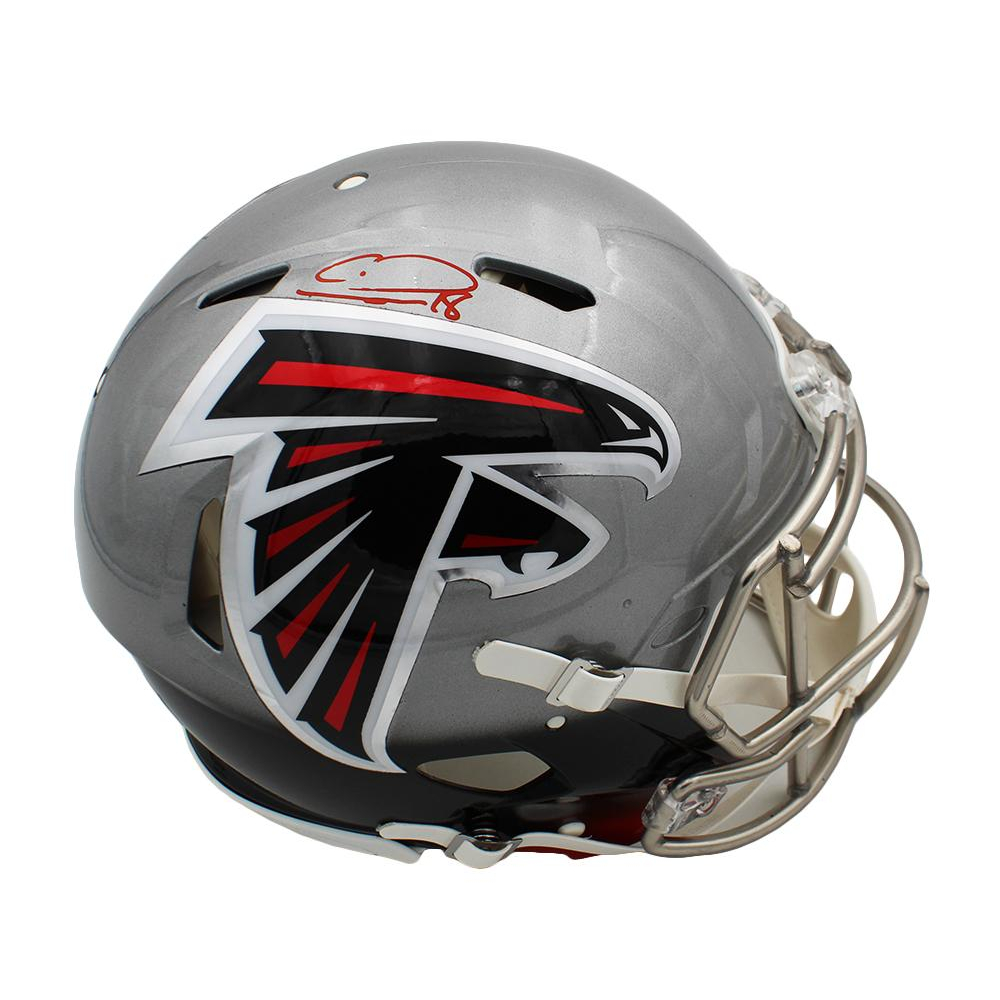 Calvin Ridley Signed Falcons On-Field Full-Size Authentic Speed Helmet ...