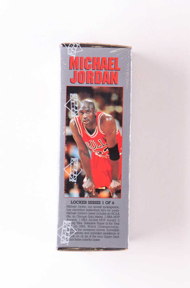 1991 Upper Deck NBA Michael Jordan Locker Series 1 Box with (7) Packs ...