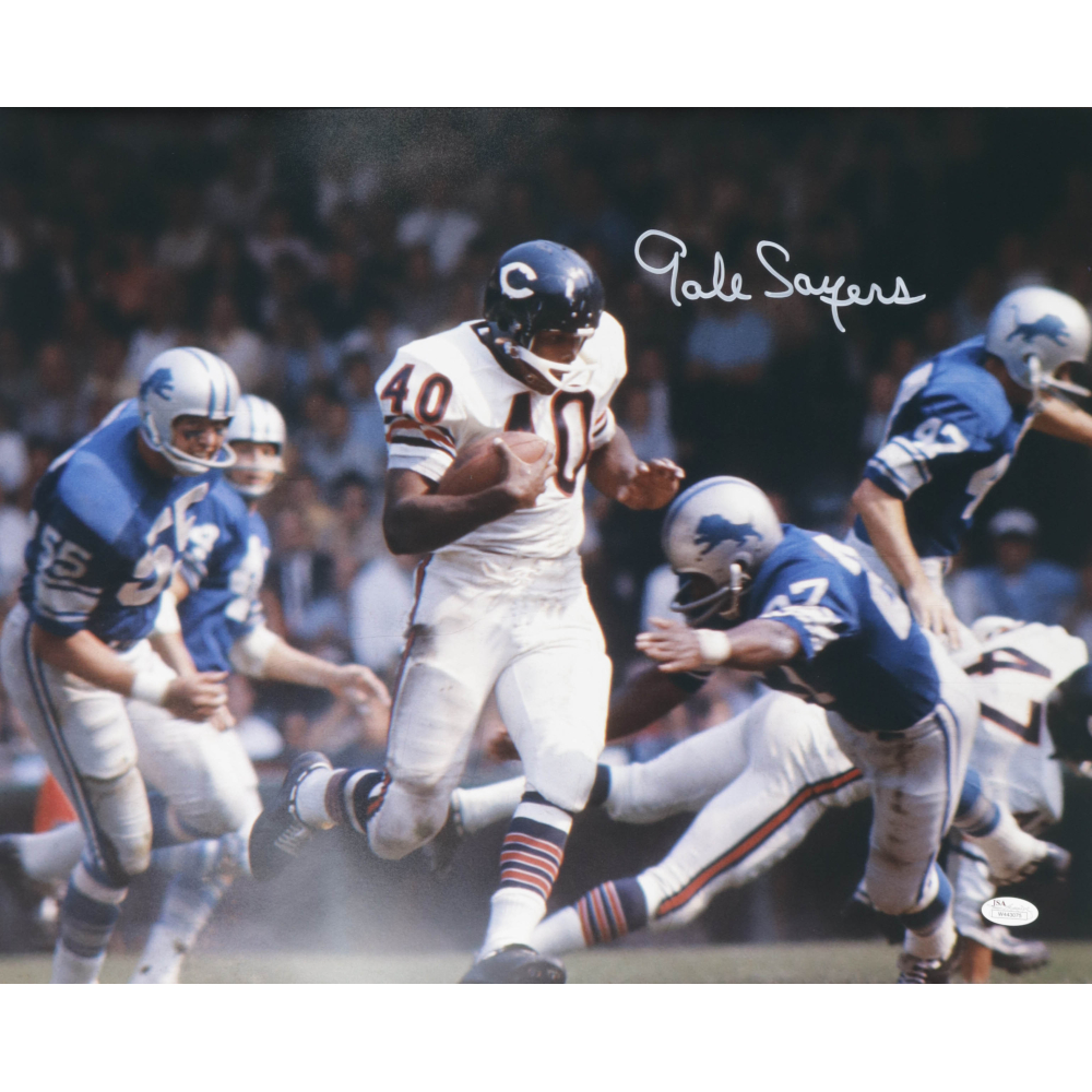 Gale Sayers Signed Bears 16x20 Photo (JSA) | Pristine Auction