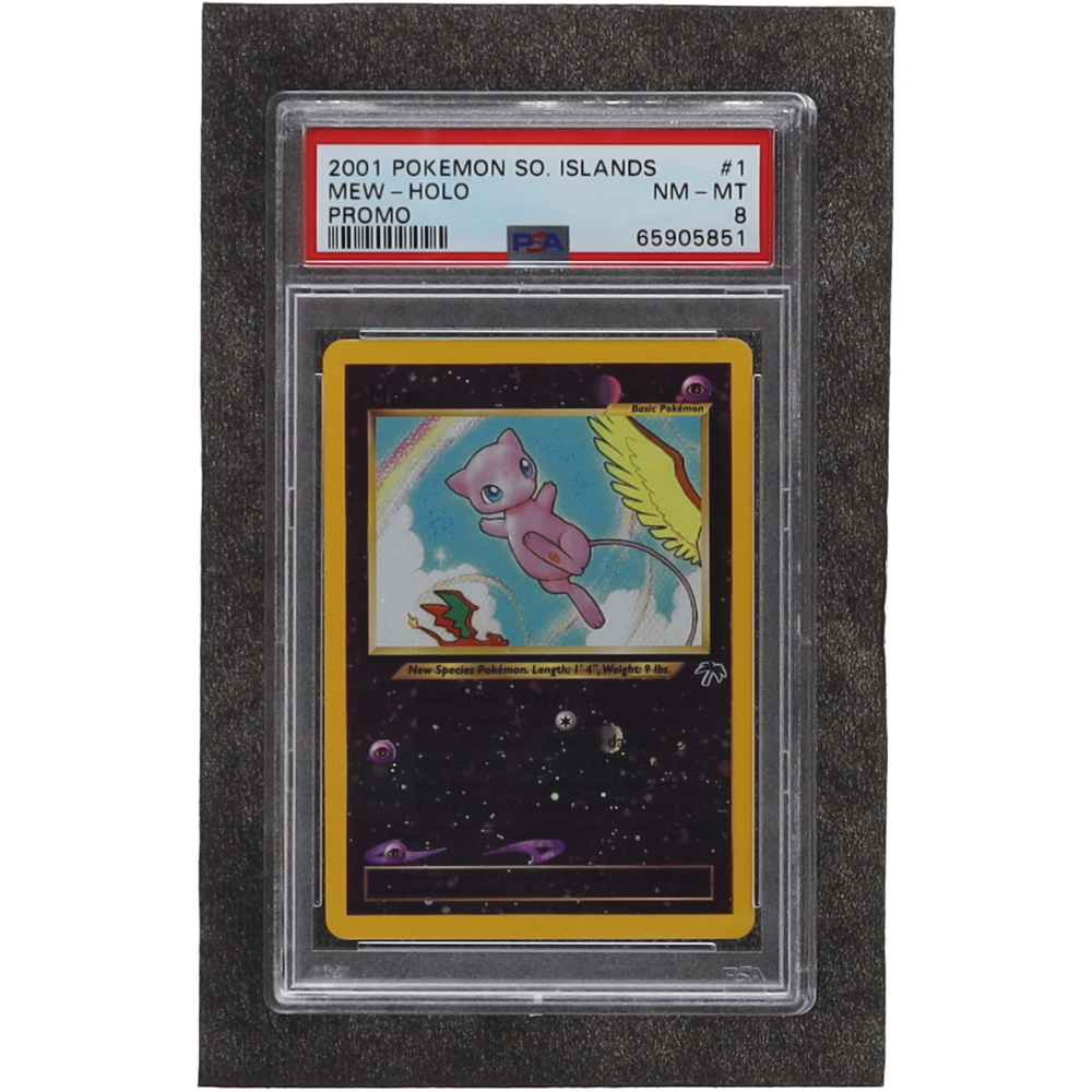 Mew Pokemon 2001 Southern Islands #1 Reverse Holo (PSA 8) | Pristine ...