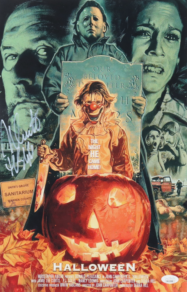 Nick Castle Signed "Halloween" 11x17 Photo Inscribed "The Shape" (JSA ...