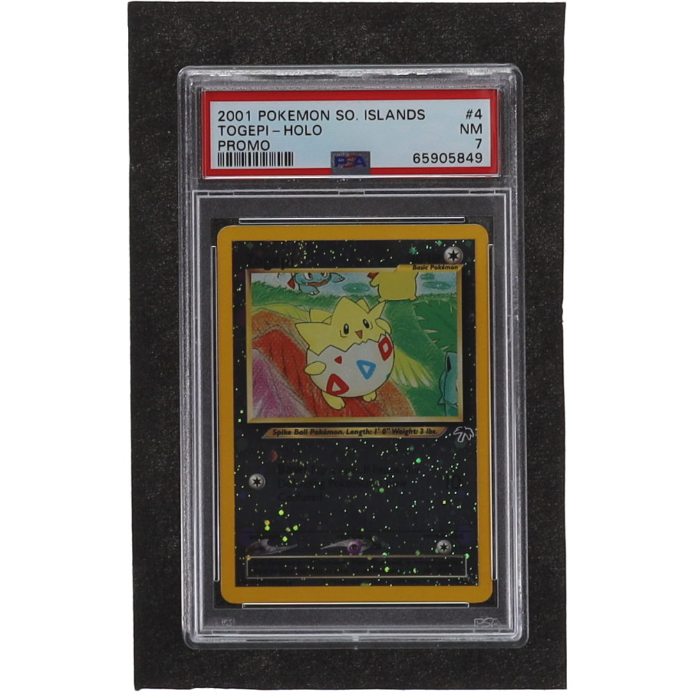 Togepi Pokemon 2001 Southern Islands #4 Reverse Holo (PSA 7) | Pristine ...