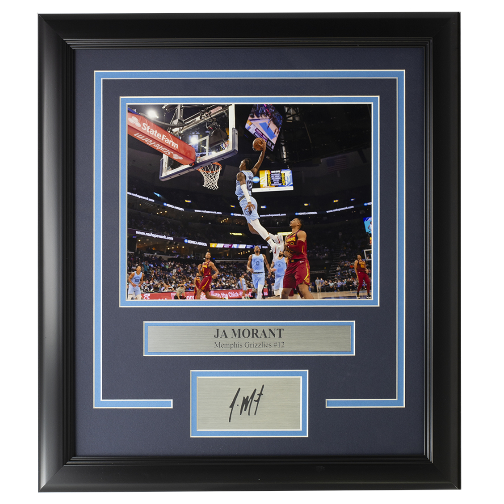 Ja Morant Grizzles Custom Framed Photo Display | Pristine Auction