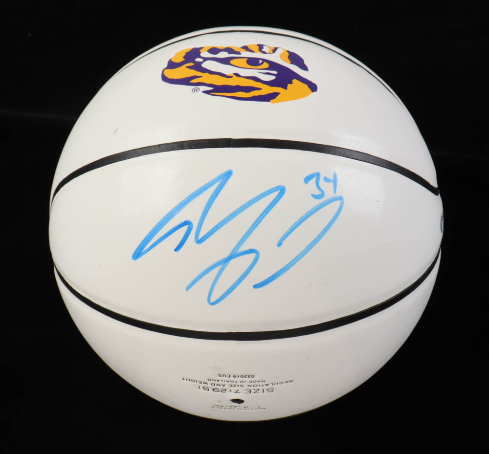 Shaquille O'Neal Signed LSU Tigers Logo Basketball (PSA) | Pristine Auction