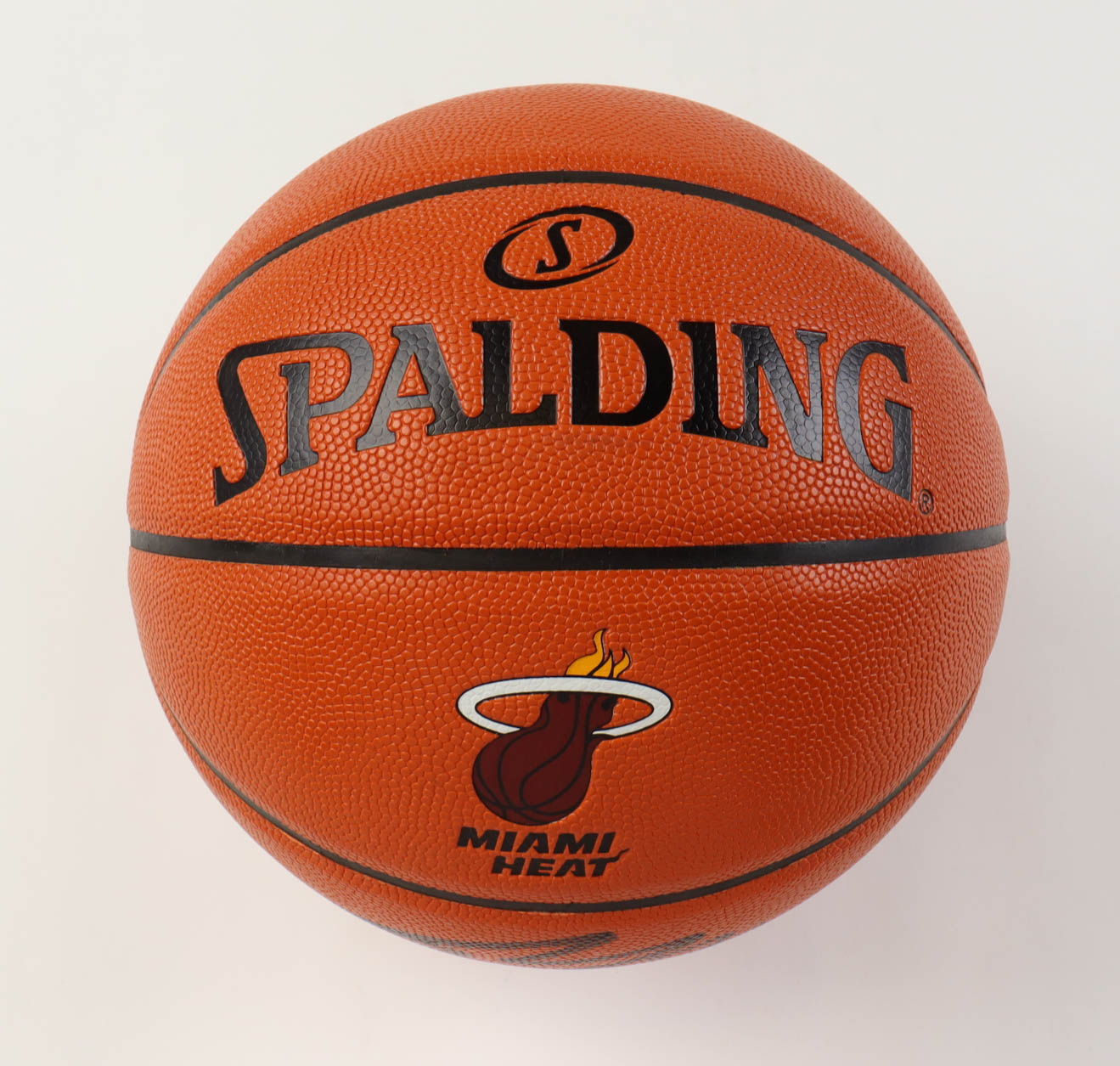 Shaquille O'Neal Signed Heat Logo Basketball (PSA) | Pristine Auction