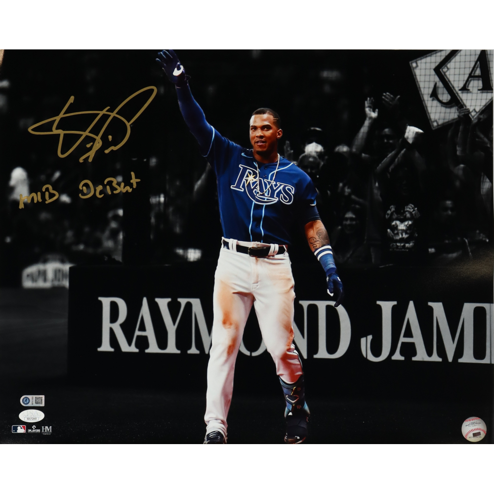 Wander Franco Signed Rays 16x20 Photo Inscribed "MLB Debut" (JSA ...
