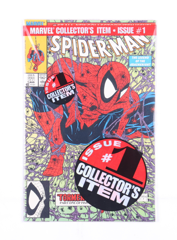 1990 "Spider-Man: Torment" Issue #1F Marvel Comic Book | Pristine Auction