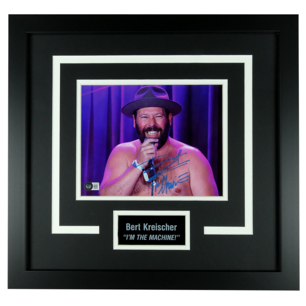 Bert Kreischer Signed Custom Framed Photo (Beckett) | Pristine Auction