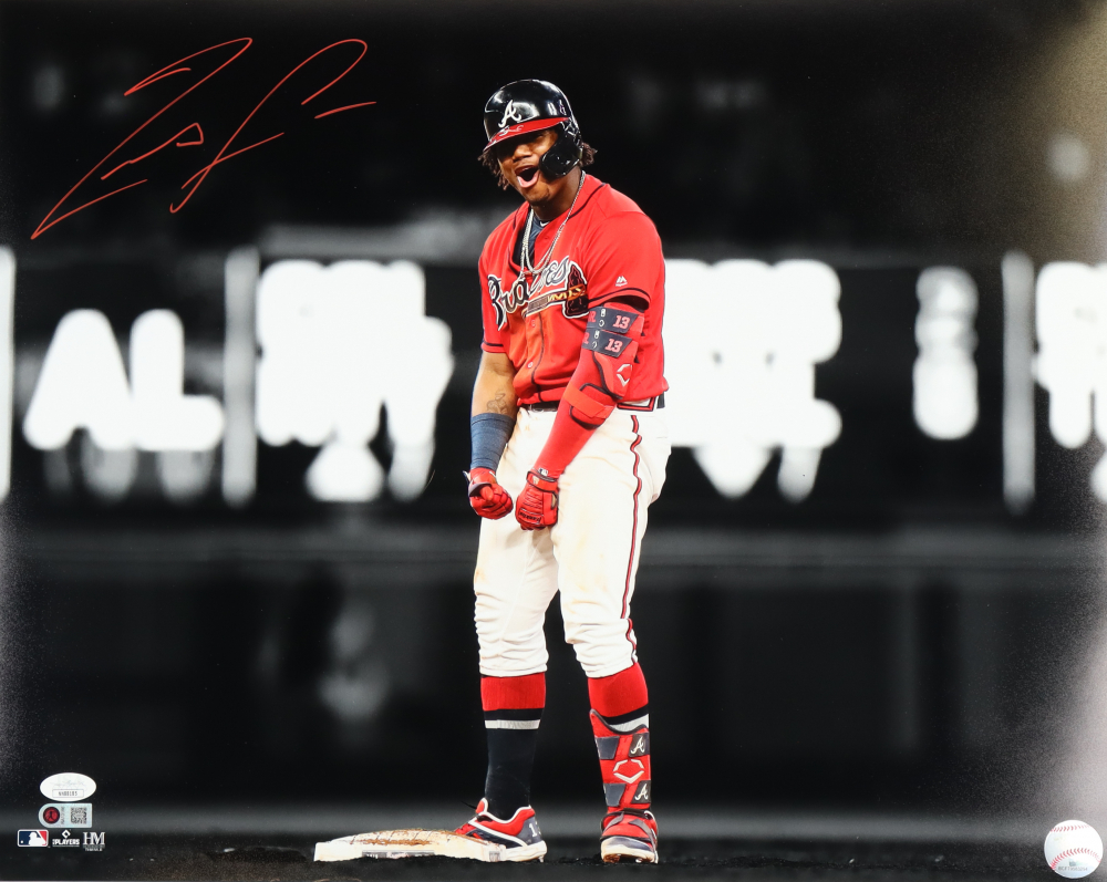 Ronald Acuna Jr. Signed Braves 16x20 Photo (JSA & Acuna Jr.) | Pristine ...