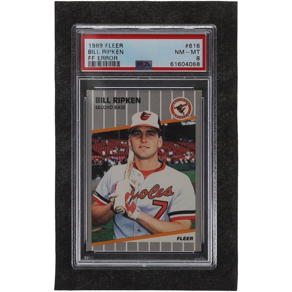 Bill Ripken 1989 Fleer #616 F@#! FACE Error (PSA 8) | Pristine Auction