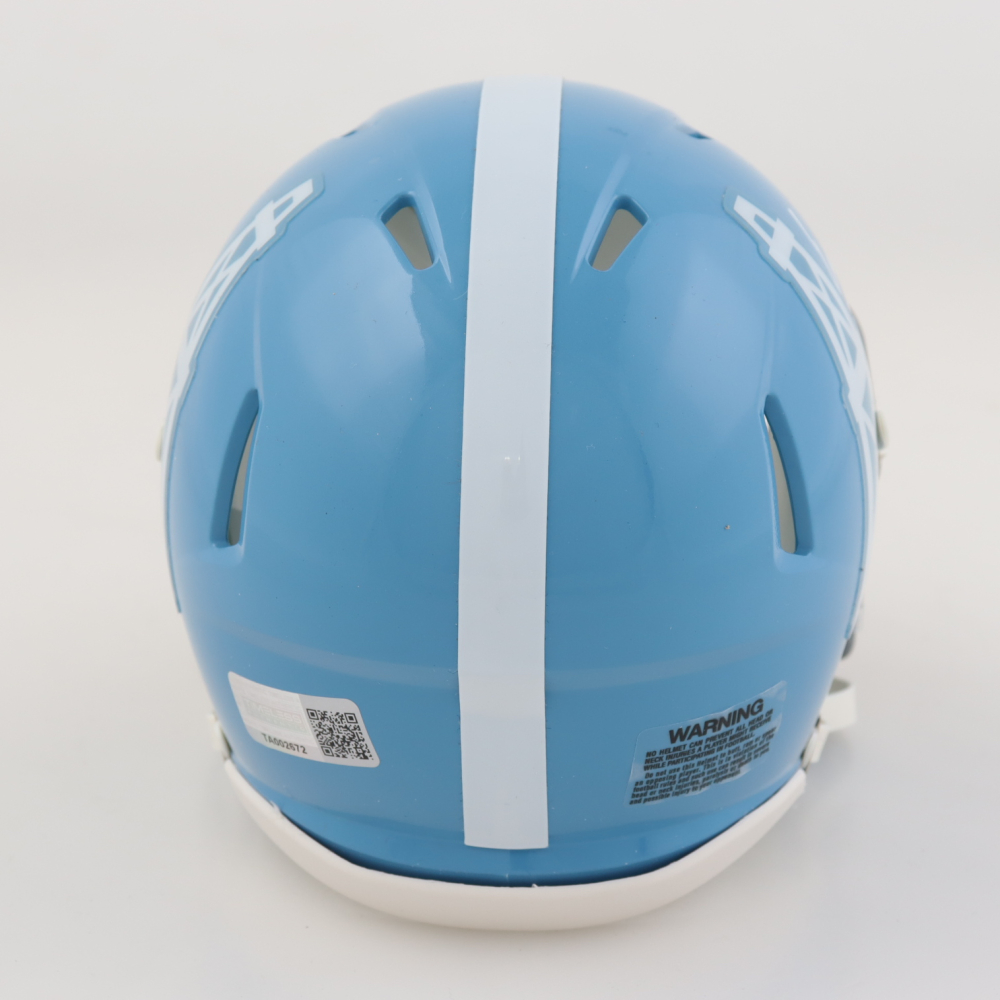 Earl Campbell Signed Oilers Throwback Speed Mini Helmet (Timeless ...