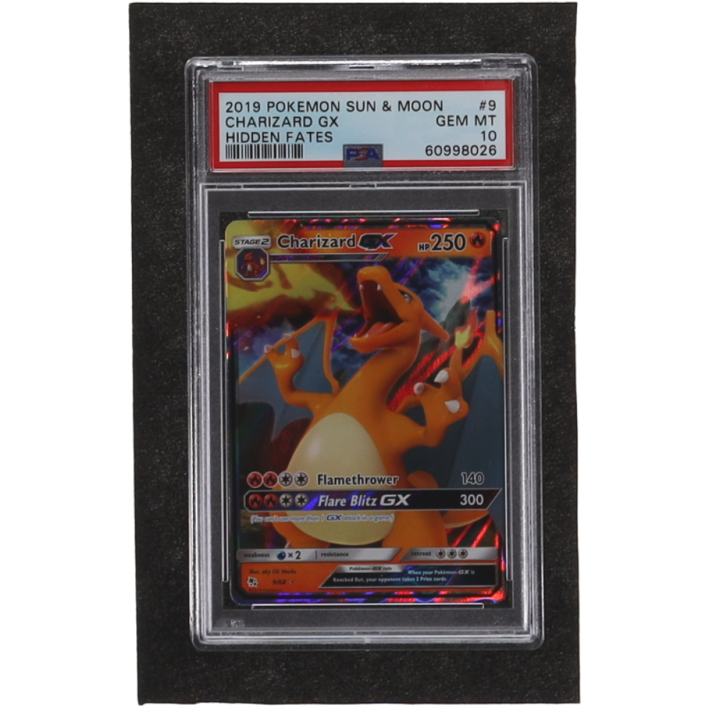 Charizard GX Pokemon 2019 Hidden Fates #9 (PSA 10) | Pristine Auction