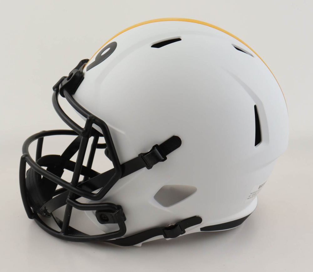 Gunner Olszewski Signed Steelers Full-Size Lunar Eclipse Alternate ...