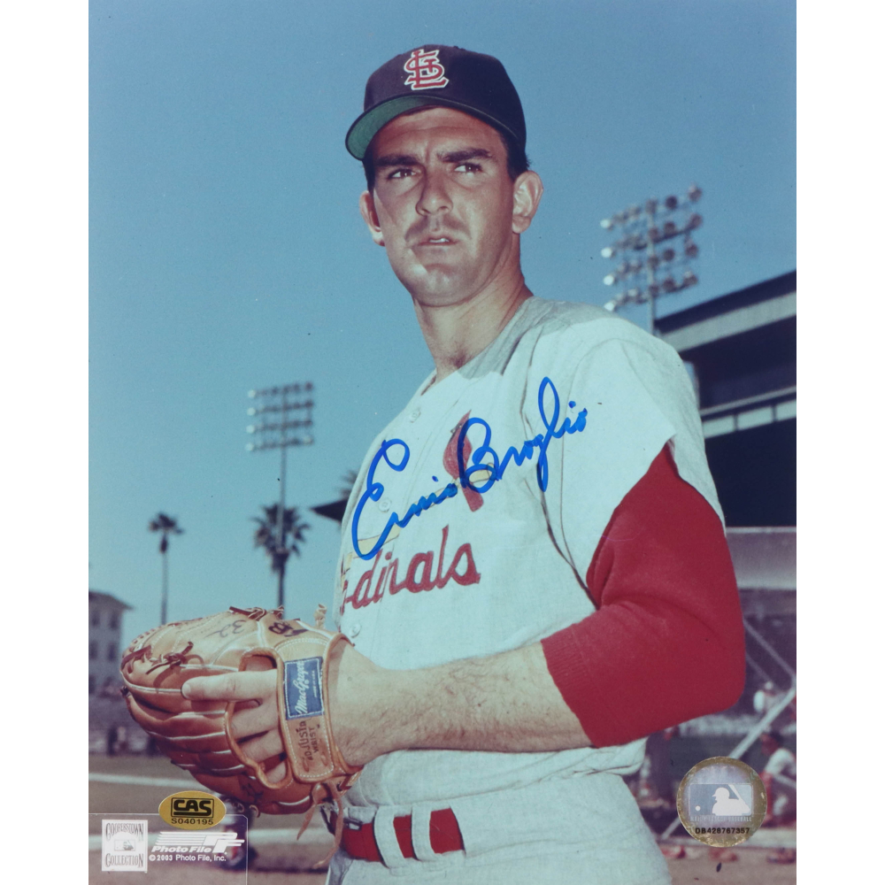 Ernie Broglio Signed Cardinals 8x10 Photo (CAS) | Pristine Auction