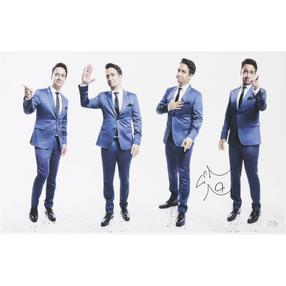 Lin-Manuel Miranda Signed 11x17 Photo (AutographCOA) | Pristine Auction