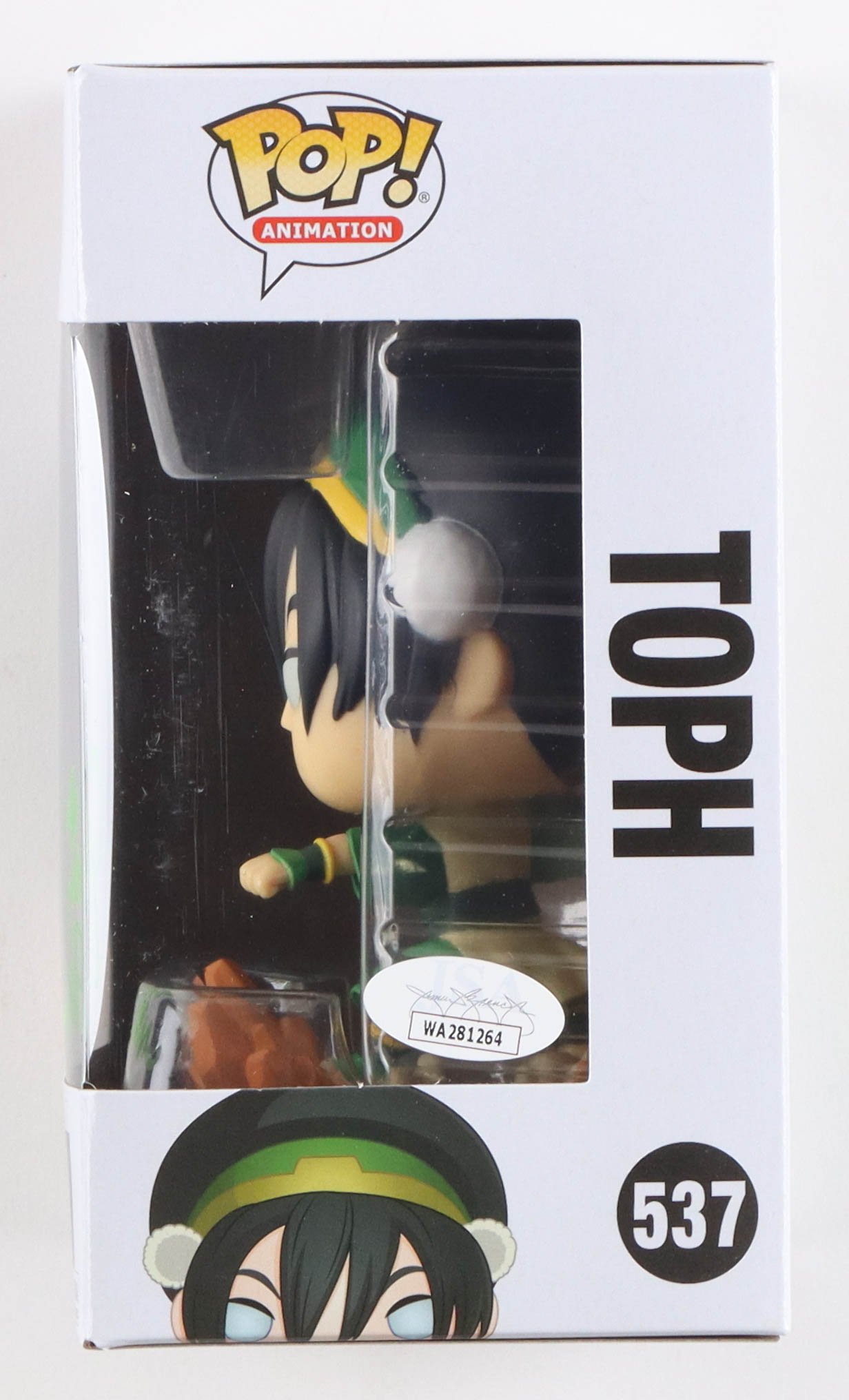 Jessie Flower Signed "Avatar The Last Airbender" #537 Toph Funko Pop ...