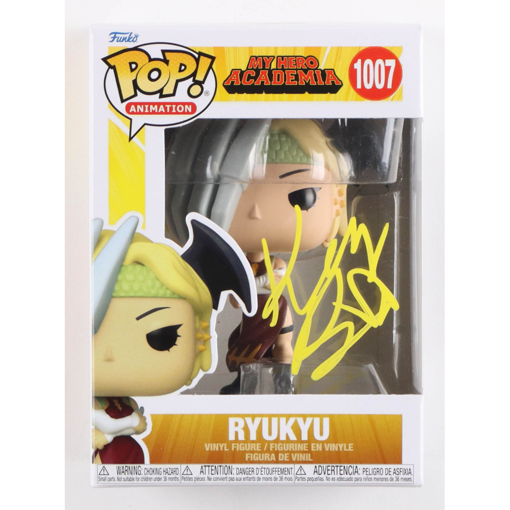 Katelyn Barr Signed "My Hero Academia" #1007 Ryukyu Funko Pop! Vinyl ...