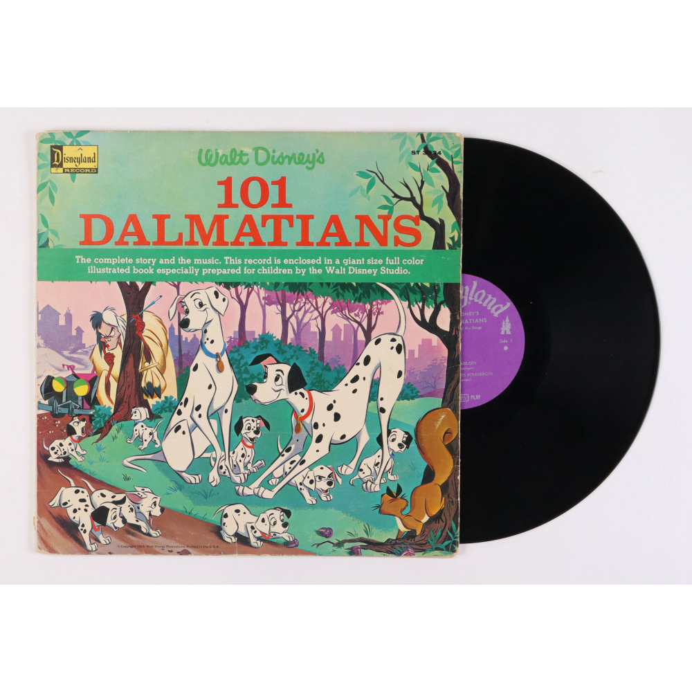 1965 "101 Dalmatians" Original Motion Picture Soundtrack Vinyl Record ...