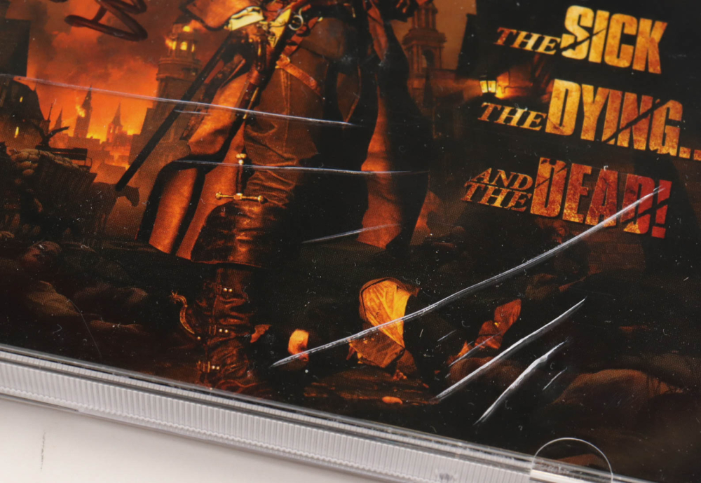 Dave Mustaine Signed "The Sick, The Dying, and the Dead!" CD Album ...
