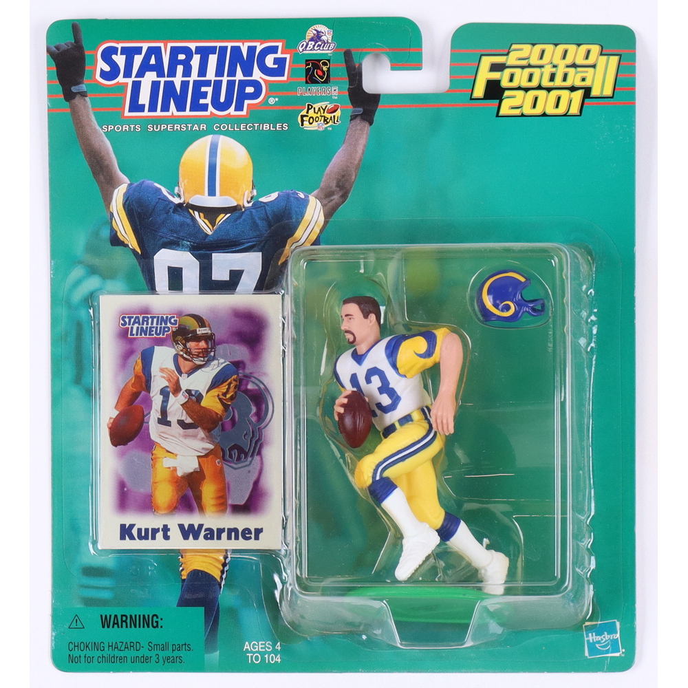 Kurt Warner 2000 Starting Lineup Action Figure with Trading Card ...