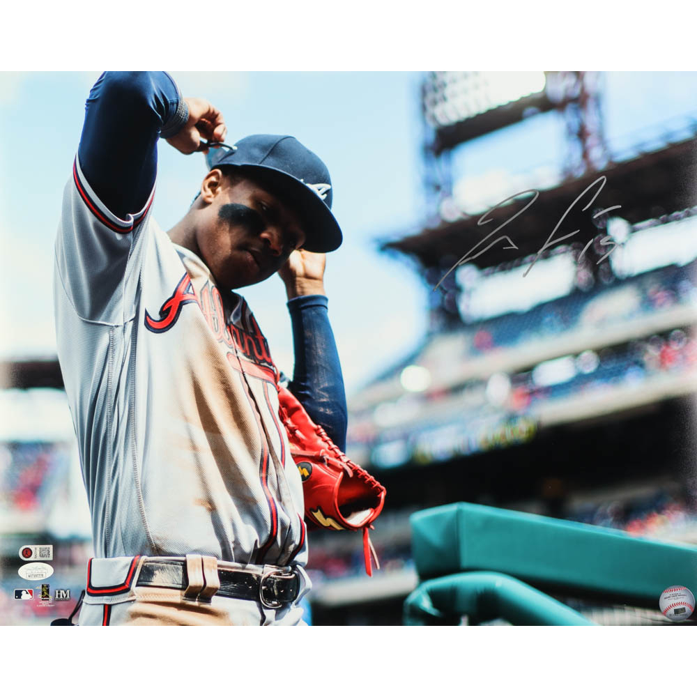 Ronald Acuna Jr. Signed Braves 16x20 Photo (JSA & Acuna Jr.) | Pristine ...