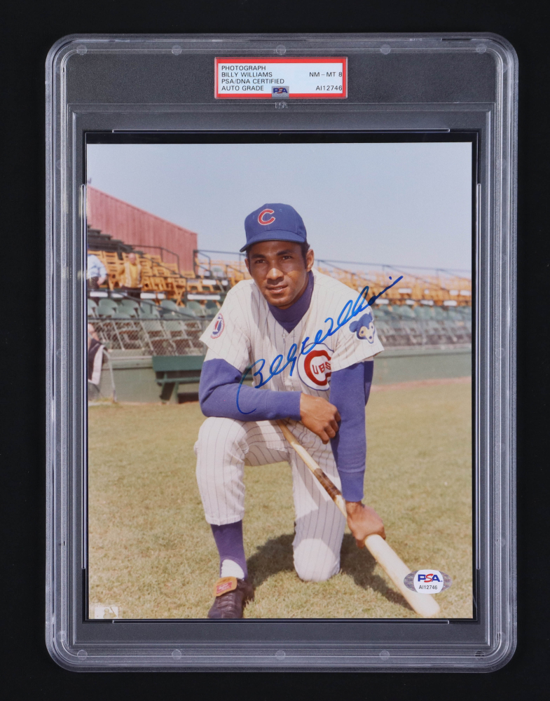 Billy Williams Signed Cubs 8x10 Photo (PSA) | Pristine Auction