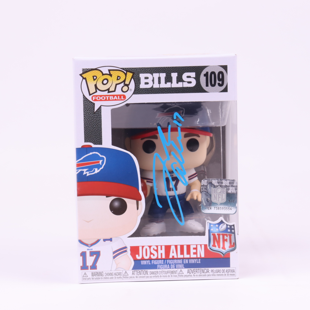 Josh Allen Signed Bills #109 Funko Pop! Vinyl Figure (Beckett ...