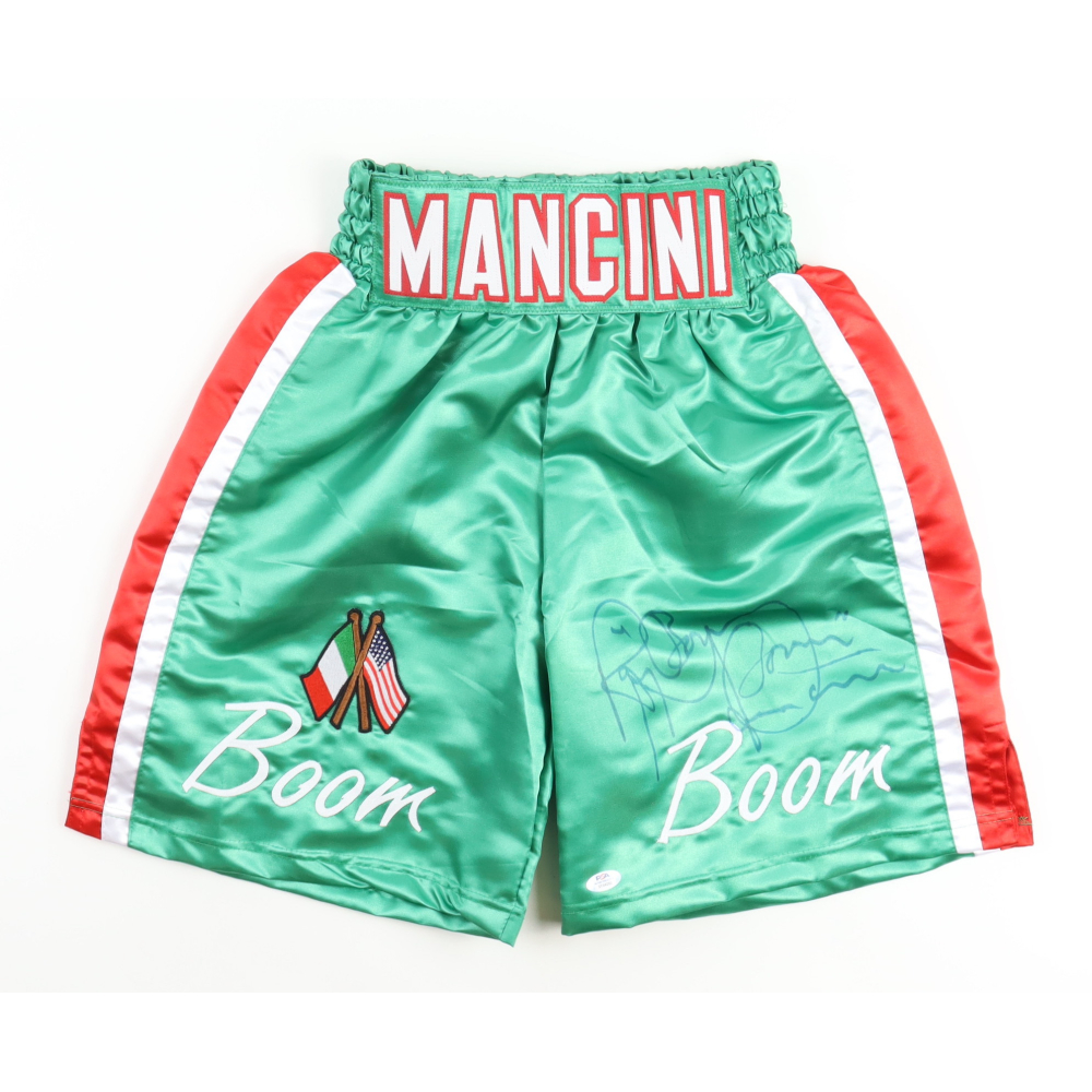 Ray "Boom Boom" Mancini Signed Boxing Trunks (PSA) | Pristine Auction