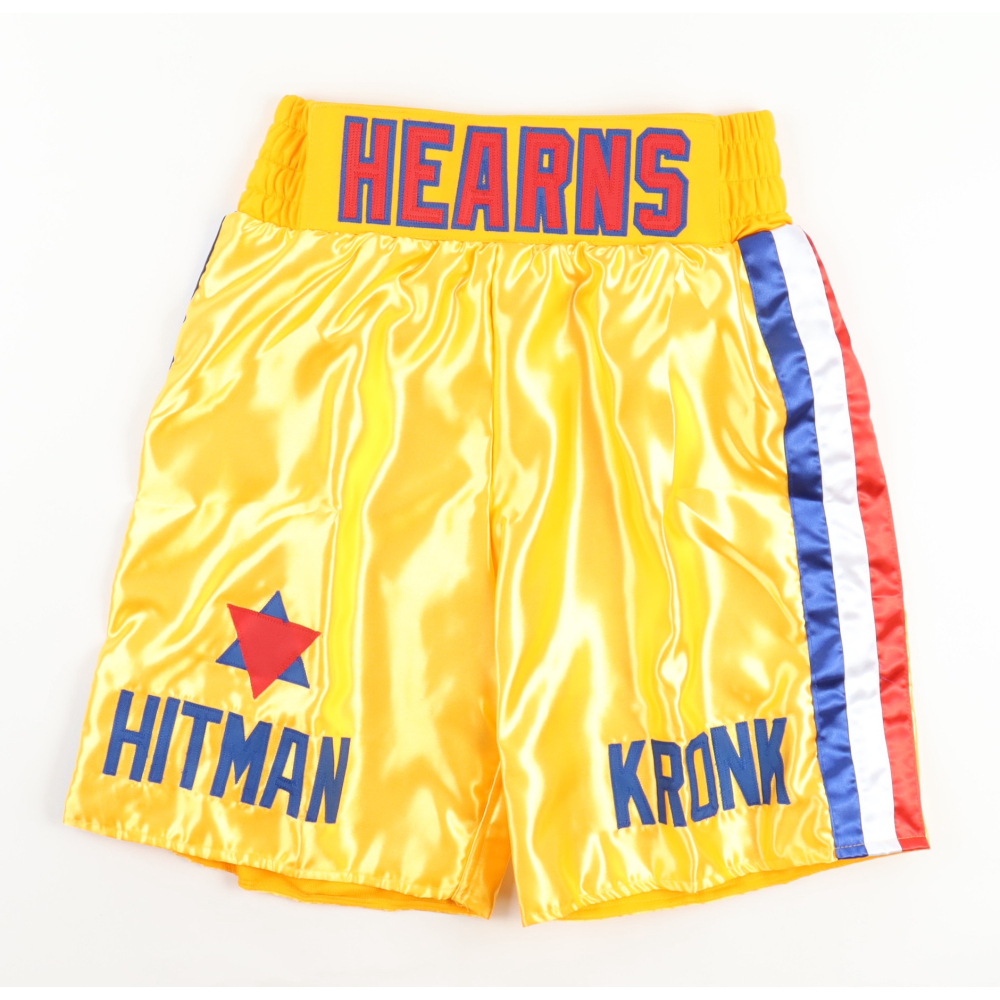 Thomas "The Hitman" Hearns Boxing Trunks | Pristine Auction