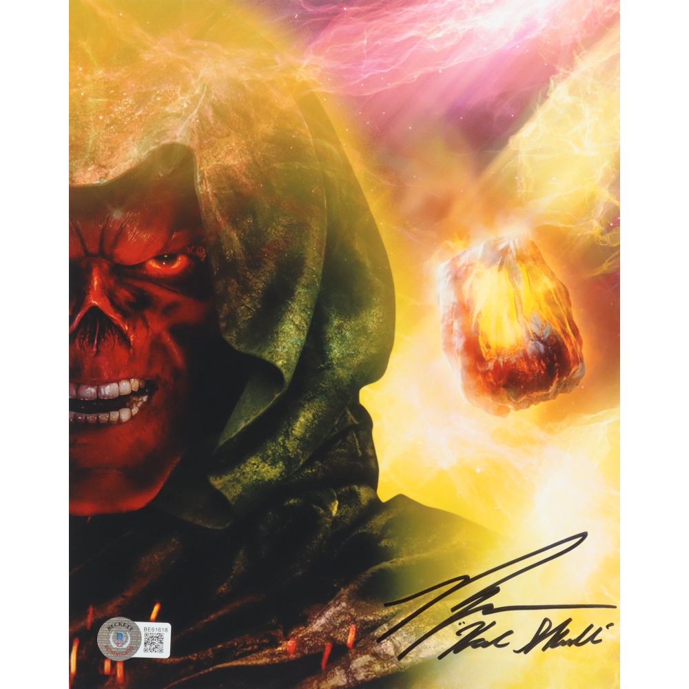 Ross Marquand Signed "Avengers: Infinity War" 8x10 Photo Inscribed "Red ...