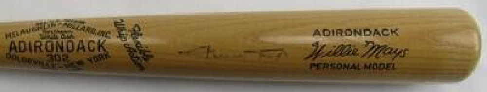 Willie Mays Signed McLaughlin Millard Adirondack Personal Model ...