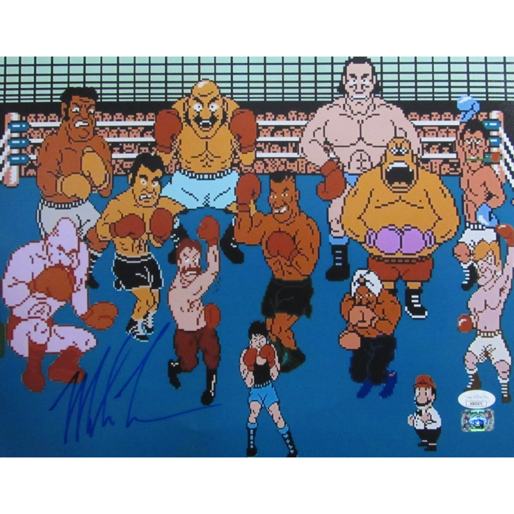 Mike Tyson Signed "Punch-Out!!" 11x14 Photo (JSA & Tyson) | Pristine ...