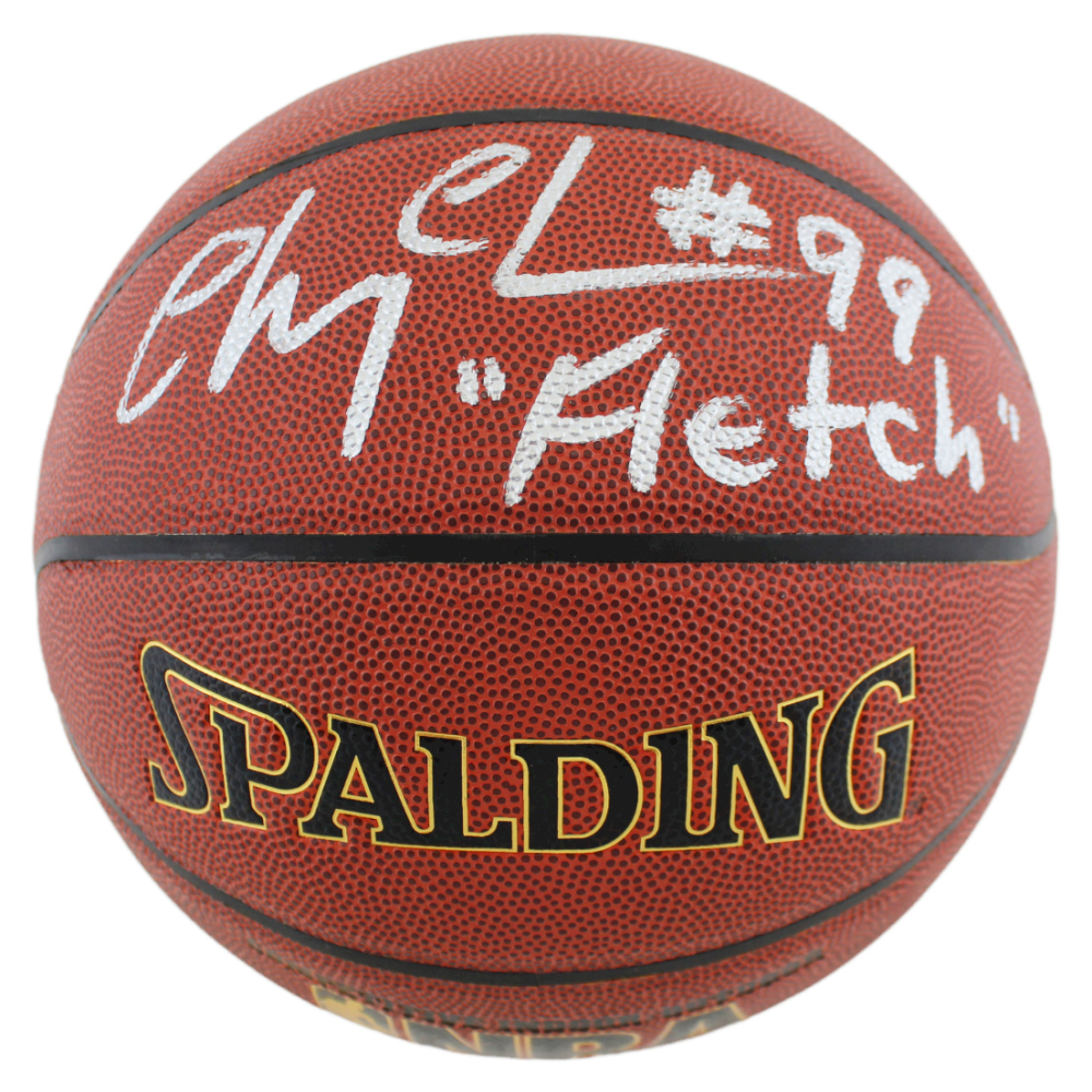 Chevy Chase Signed NBA Basketball Inscribed "Fletch" (Beckett ...